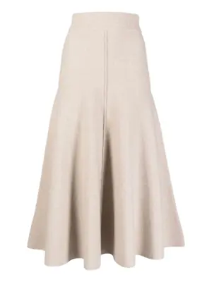 PRINGLE OF SCOTLAND Pringle Of Scotland Fine-Knit Midi Skirt