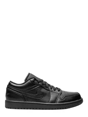 JORDAN Air 1 Low Triple Sneakers - Black