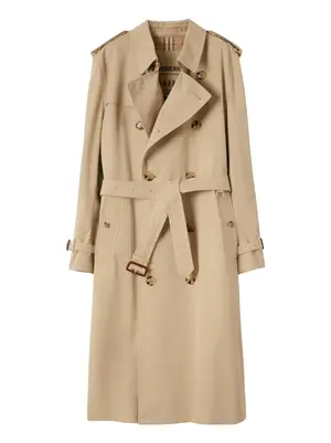 Burberry Burberry The Long Kensington Heritage Trench Coat Neutrals
