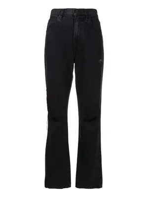 SLVRLAKE London Ripped Jeans - Black