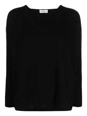 Bruno Manetti Long-sleeve Cashmere Jumper - Black