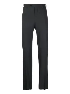 Canali Straight-leg Trousers - Grey