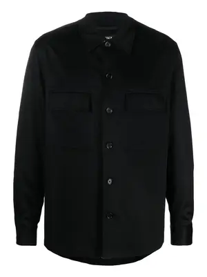 Zegna Alba Oasi Shirt Jacket - Black
