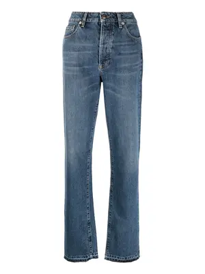 3x1 High-waist Straight-leg Jeans - Blue