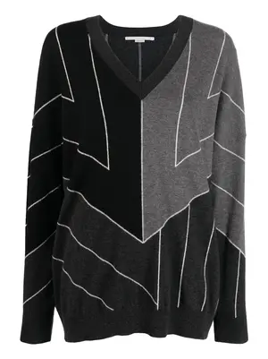 STELLA MCCARTNEY Stella McCartney Stripe-Print Jumper