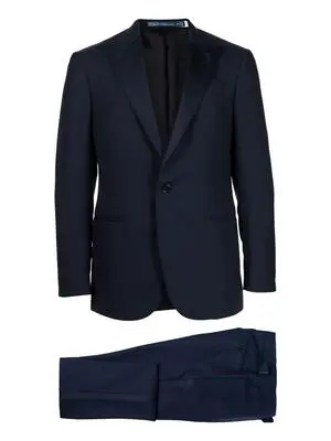 Polo Ralph Lauren Single-breasted Tuxedo Suit - Blue