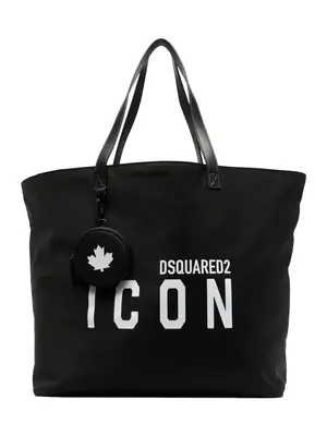 Dsquared2 Logo-print Tote Bag - Black
