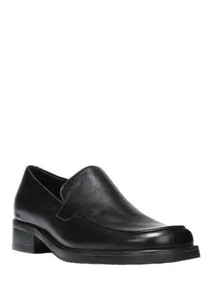 Franco Sarto Bocca Leather Loafer - Black Leather