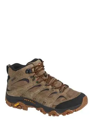 Merrell Moab 3 Mid Waterproof Hiking Shoe - Olive/ Gum