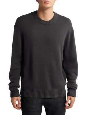 FRAME FRAME Cashmere Crewneck Sweater Dark Grey