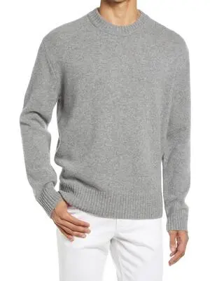 FRAME Cashmere Crewneck Sweater - Gris