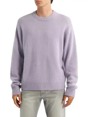 FRAME FRAME Cashmere Crewneck Sweater Old Lavender