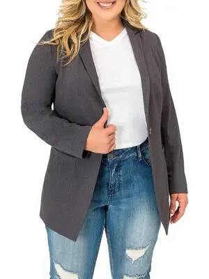 STANDARDS & PRACTICES Standards & Practices Boyfriend Blazer With Notched Lapels