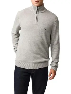 Rodd & Gunn Merrick Bay Quarter Zip Sweater - Marble