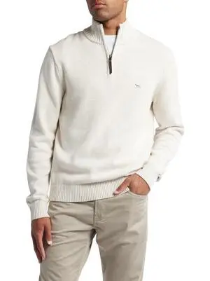 Rodd & Gunn Rodd & Gunn Merrick Bay Quarter Zip Sweater Oat