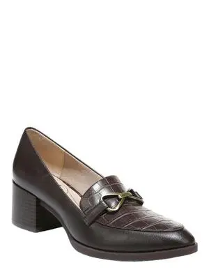 LIFESTRIDE LifeStride Bit Hardware Pumps Dark Chocolate