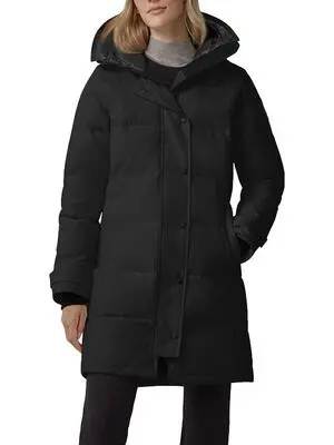Canada Goose Shelburne Water Resistant Down Parka - Black