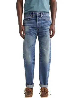 Double Rl Slim Fit Straight-leg Jeans - Hillsview Wash