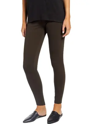 Lyssé 'ntials Center Seam Ponte Leggings Deep Olive
