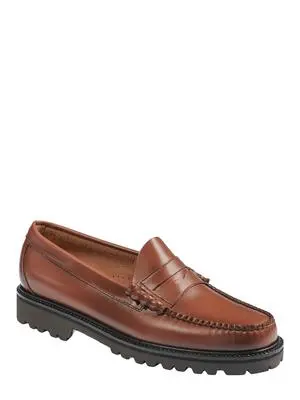 G.H.BASS Larson Lug Loafer - Whiskey