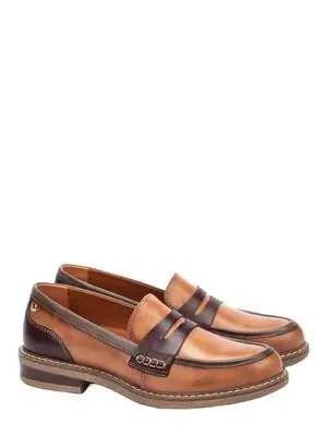 Pikolinos Aldaya Penny Loafer - Terracota