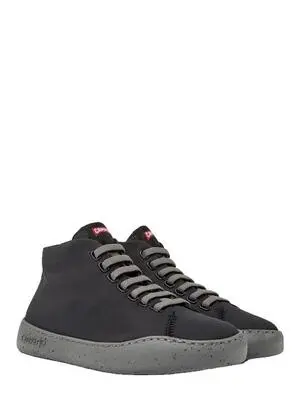 Camper Peu Touring Mid High Top Sneaker - Black