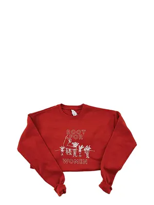 OVERSEASONED Overseasoned Crewneck Red
