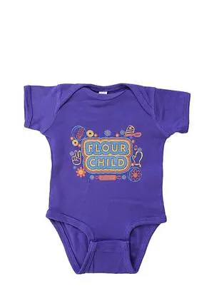 OVERSEASONED Baby Onesie - Purple