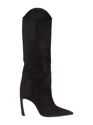 Schutz Maryana Nubuck Knee-high Boots - Black
