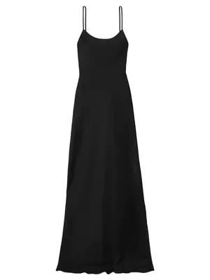 Victoria Beckham Victoria Beckham Satin Gown Black