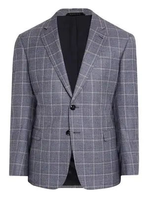 Giorgio Armani Giorgio Armani Windowpane Sport Coat Grey