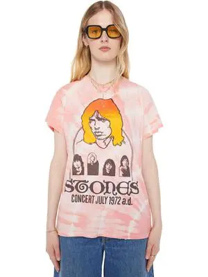 MadeWorn The Rolling Stones Tie-dye T-shirt - Pink