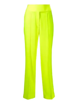 Christopher John Rogers Tailored Tapered Trousers - Yellow