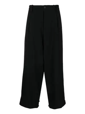 UNDERCOVERISM Mid-rise Straight Trousers - Black