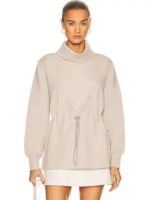 Varley Varley Freya Sweater Silver Lining