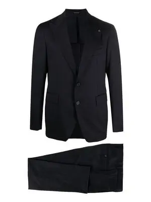 Tagliatore Single-breasted Tailored Suit - Blue