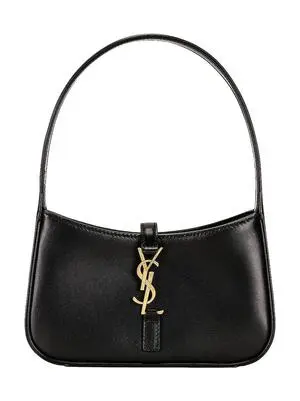 Saint Laurent Micro Le 5 A 7 Hobo Bag - Nero
