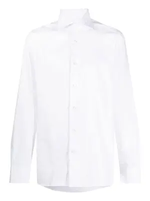 Zegna Long-sleeve Button-up Shirt - White
