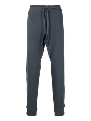 TOM FORD Drawstring Cotton Track Pants - Grey