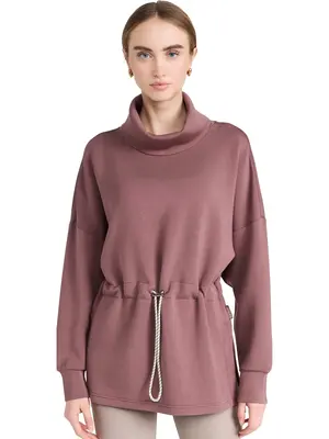 Varley Varley Freya Sweatshirt Rose Brown