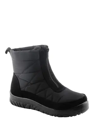 SPRING STEP SHOES Lake Effect Snow Bootie - Black