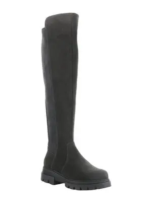 BOS. & CO. Bos. & Co. Fifth Waterproof Knee High Boot Grey/anthracite