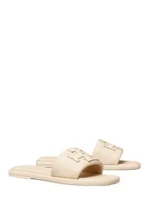 Tory Burch Tory Burch Double T Burch Slide Dulce De Leche/gold
