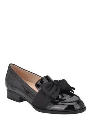 Bandolino Bow Loafer - Black Patent Mill