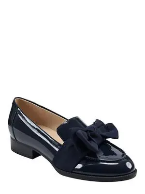 Bandolino Bow Loafer - Dark Blue
