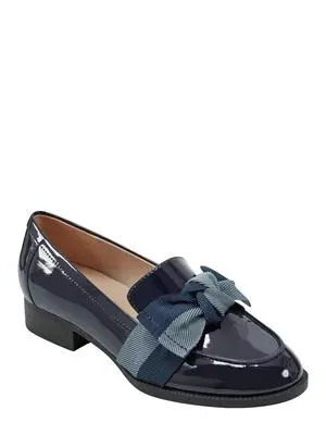 Bandolino Bow Loafer - Navy Blue