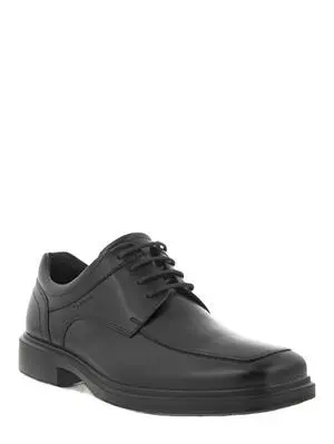 Ecco Leather Moc Toe Derby - Black