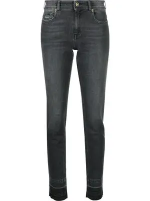 VERSACE Versace Jeans Couture Logo-Patch Skinny Jeans