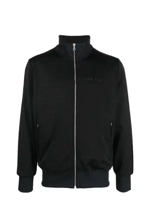 Palm Angels Logo-print Track Jacket - Black