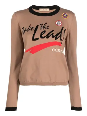 CORMIO Take The Lead Knitted Jumper - Neutrals